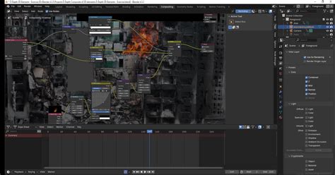 Problem With Compositing 2d Elements In Z Depth Compositing And Post