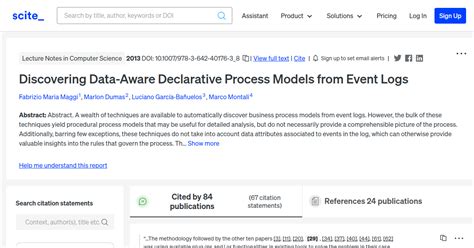 Discovering Data Aware Declarative Process Models From Event Logs