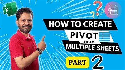 How To Create A Pivot Table From Multiple Sheets Data Crunching Made