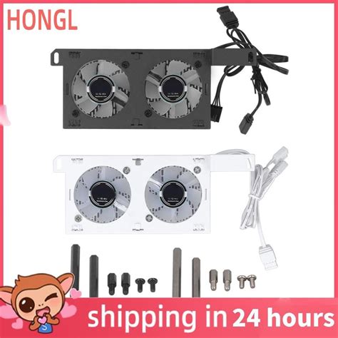 honglai8 ram memory module cooling radiator dual 5020 fans efficient