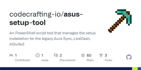 Asus Setup Tool Setup Bat At Master · Codecrafting Io Asus Setup Tool · Github