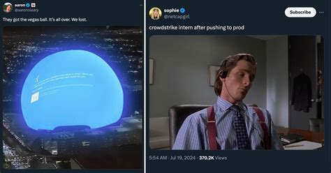 The Funniest Crowdstrike Outage Memes Giving The Blue Screen Ebaums World
