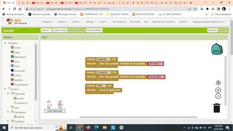 No Funciona Cerrar Aplicacion Mit App Inventor Help Mit App Inventor Community