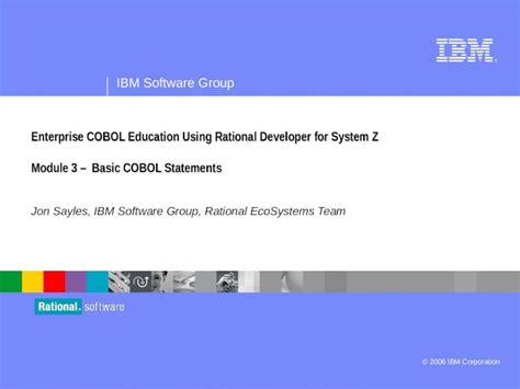 ppt basic cobol statements dokumen tips