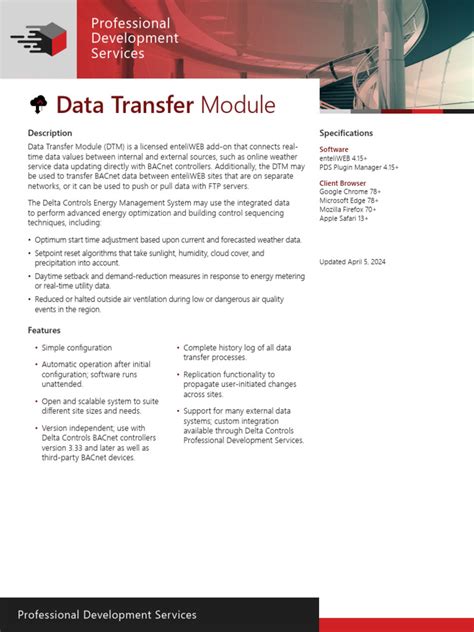data transfer module pdf computer networking information technology