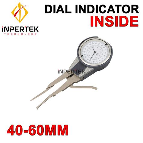 Dial Internal 40 60 Manual Dial Gauge Indicator Inside Alat Ukur