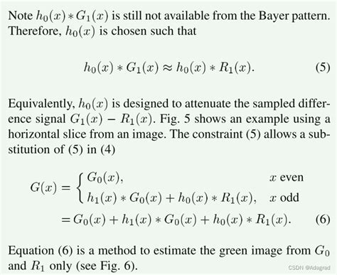 Adaptive Homogeneity Directed Demosaicing Algorithm CSDN博客