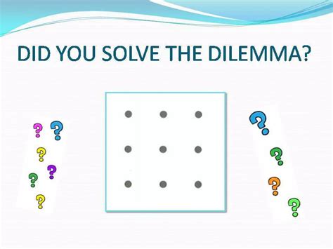 The Nine Dots Puzzle Ppt