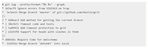 Viewing The History Of Git Commits Git Log