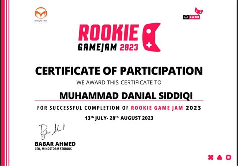 Danial Siddiqi On Linkedin Gamejam Unity Gamedevelopment