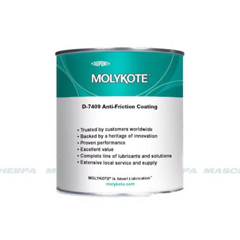 Molykote® D 7409 Anti Friction Coating Mascherpa Spa
