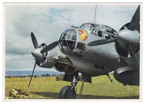 Junkers Ju 88 Postcard
