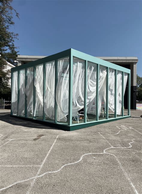 The Center Wont Hold Is A Pavilion Designed To Optimise Public Space