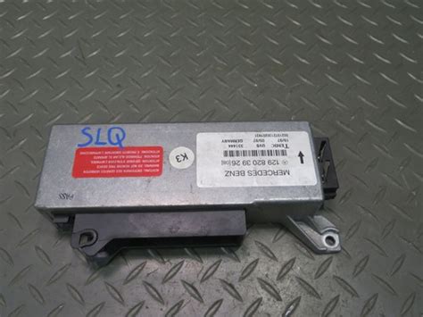 96 02 Mercedes R129 Sl Class Top Convertible Control Module 1298203926