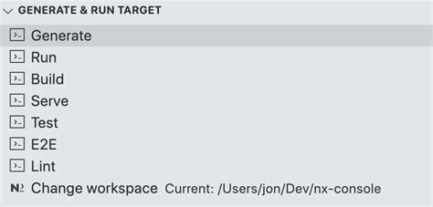 Nx Console Generate For VS Code Isn T Working With Yarn Issue Nrwl Nx Console GitHub