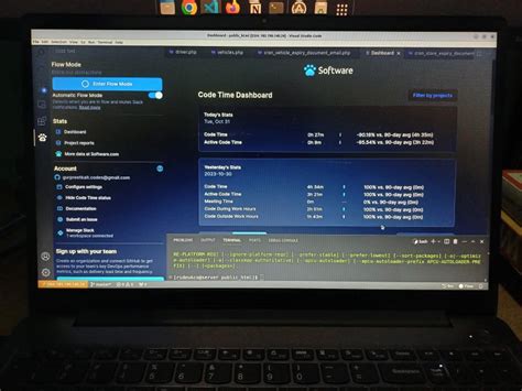 gurpreet kait on linkedin this extensions tells you your code time