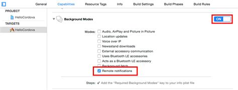 Apache Cordvaによるpush通知の実装 Ios版 Hrendohs Tech Memo