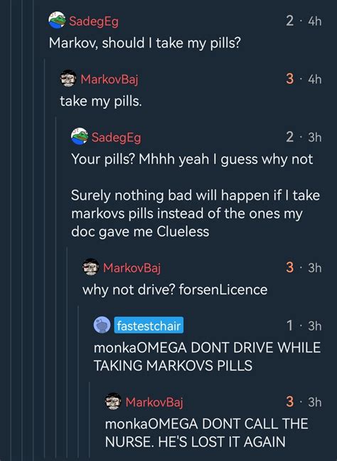 markov appreciation post generous gives good advice and totally not