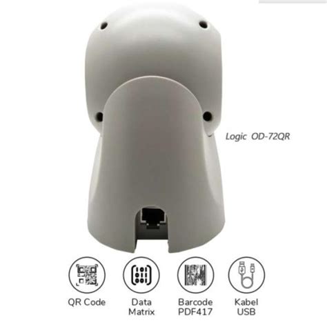 Jual Barcode Scanner Qr Code Logic Od 72qr Otomatis Scan 360 Scan