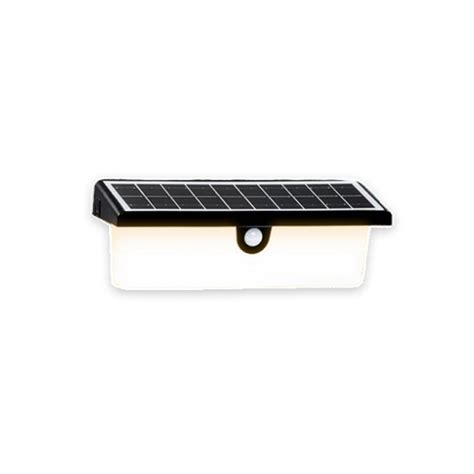 Ripley Aplique Solar Rectangular Contra Agua Con Sensor De Movimiento