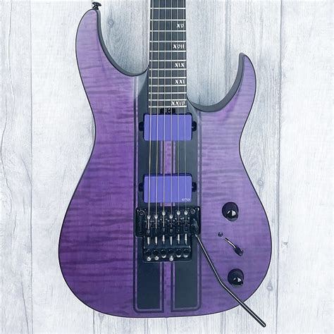 Schecter Banshee Gt Fr Satin Trans Purple Second Hand Reverb