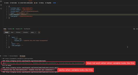 Json Parse Error When Using A Collection Variable Array As A Value Of