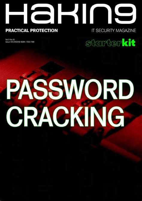 BECOME A HACKER WITH PASSWORD CRACKING STARTERKIT E BOOK Hakin IT Security Magazine