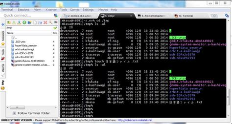 mobaxterm を ssh mosh x11 クライアントとして使う（windows） ssh qiita