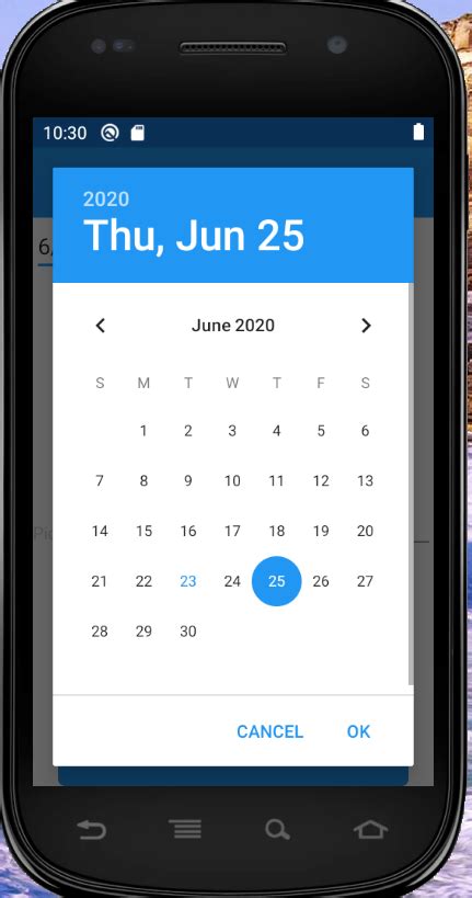 Xamarin Datepicker Is It Possible To Change The Default DatePicker Design And Behave Stack