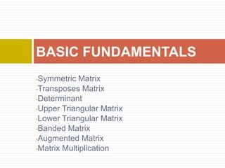 Direct Methods To Solve Linear Equations Systems PPTX