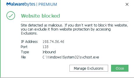 Weird Ip Getting Blocked Inbound On Port Malwarebytes For Windows Support