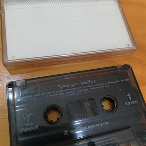 Spice Girls Goodbye Cassette Hobbies And Toys Collectibles