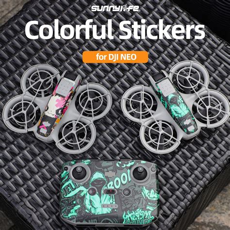For Dji Neo Drone Body Remote Control Protective Sticker Desert Camo