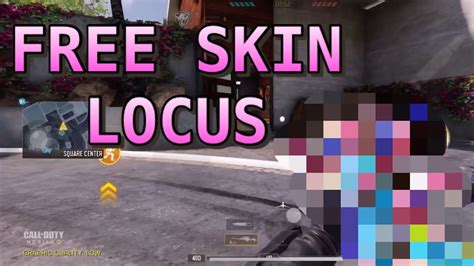 Locus Free Skin Is So Beautiful Call Of Duty Mobile Youtube
