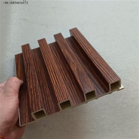 Китай Персонализиран интериор Pvc стенен панел Wpc стенна облицовка Pvc флейта стенен панел