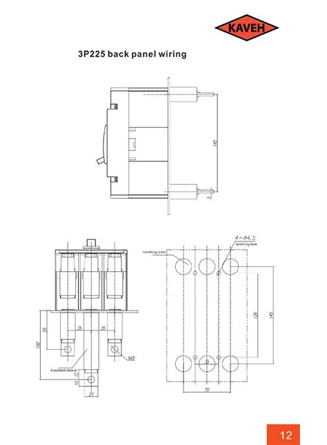 Dimension Of Mccb Electronic Type
