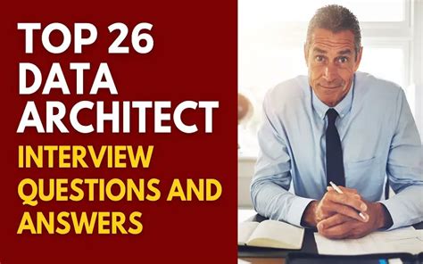 Top 26 Data Architect Interview Questions And Answers In 2025