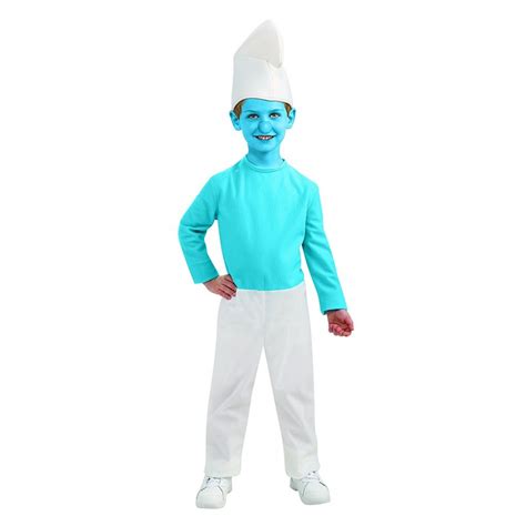 Disfraz Pitufo Para Niño Tallas Oficial