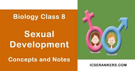 Sexual Development Class Science Guide