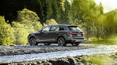 Audi Sq7 2021my Tfsi Color Daytona Grey Rear Three Quarter