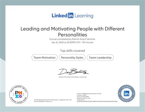 ramón aracil sánchez on linkedin certificate of completion