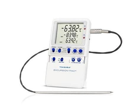 Traceable Excursion Trac Ultra Low Datalogging Thermometer Control Company MG Scientific