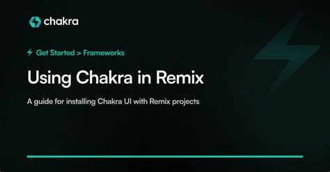Using Chakra in Remix | Chakra UI