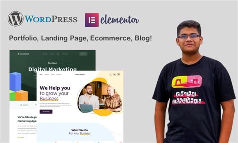 Create Responsive Wordpress Landing Pages Using Elementor By Thdihan