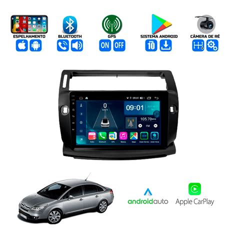Central Multimidia Citroen C4 Pallas 2007 A 2014 Cartronic Auto Mídia