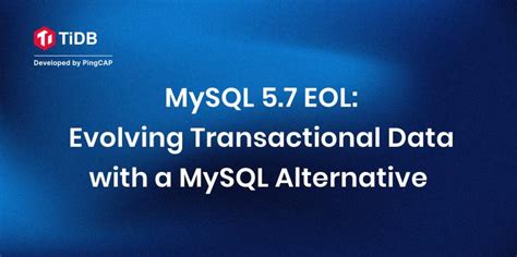 ben liang yang on linkedin mysql 5 7 eol evolving transactional data