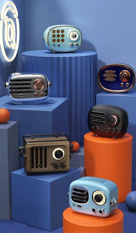 【第81期top榜金奖】猫王radiooo积木音箱 普象网 花瓣网