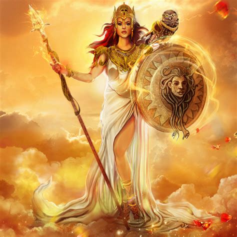 Anita Chaudhary Athena Greek Mythology Goddess Of War My Virsion