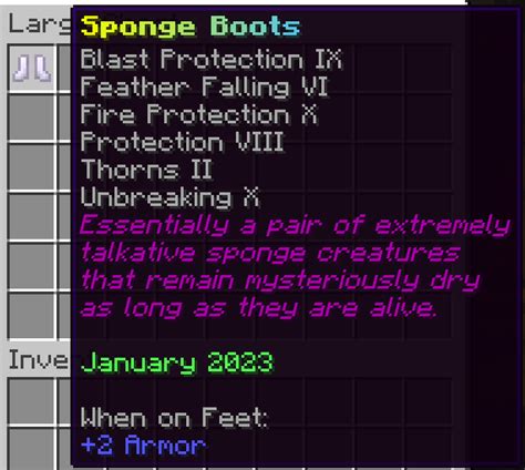 Sponge Boots Minewind Wiki Fandom