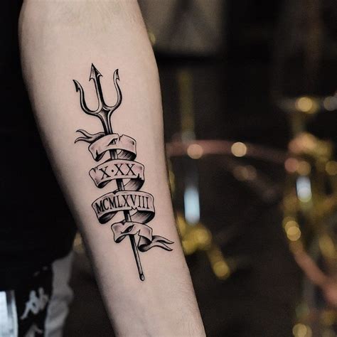 Tatuagens De Tridente De Poseidon